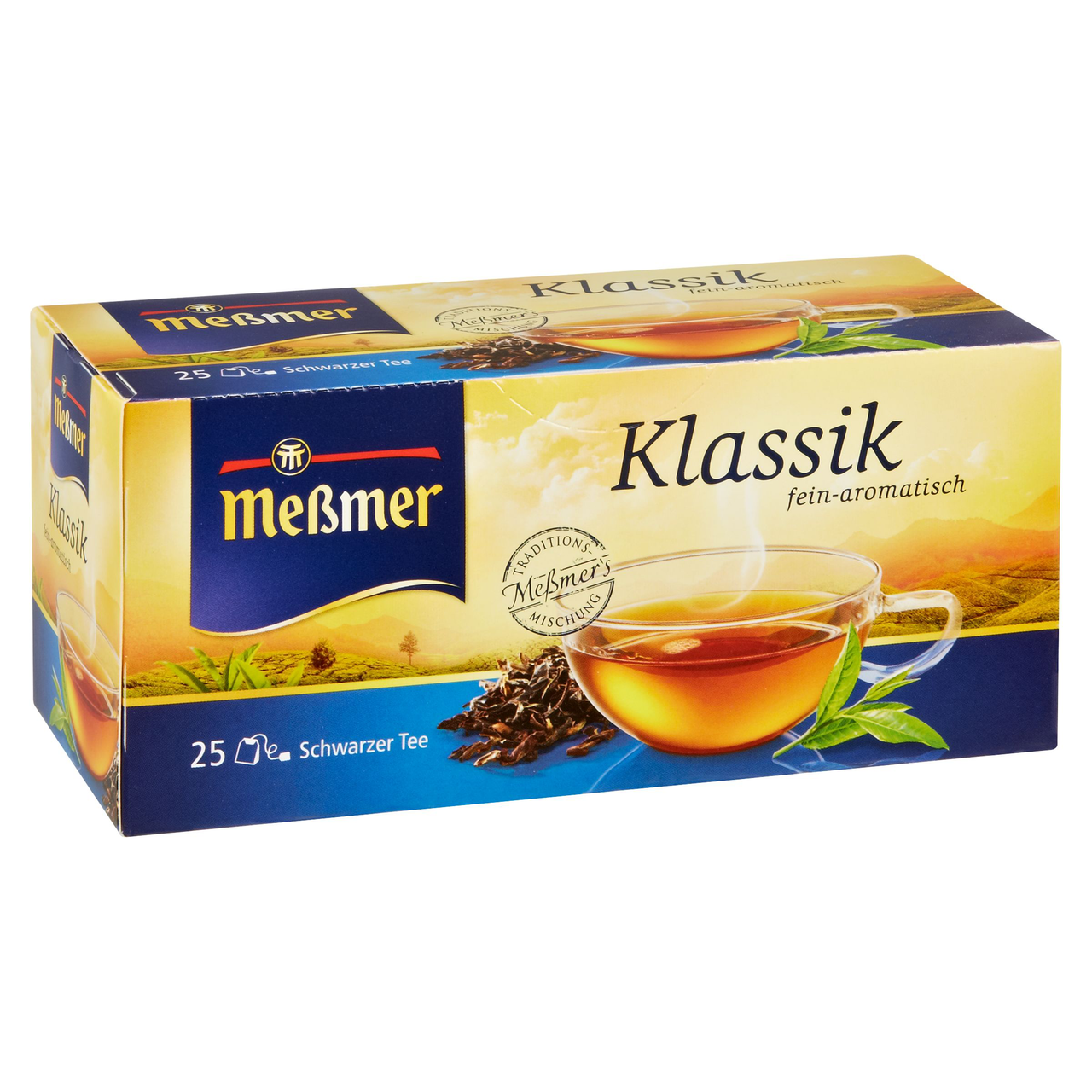 Meßmer UTZ Schwarzer Tee Klassik - 44 g Packung | getraenkedienst.com