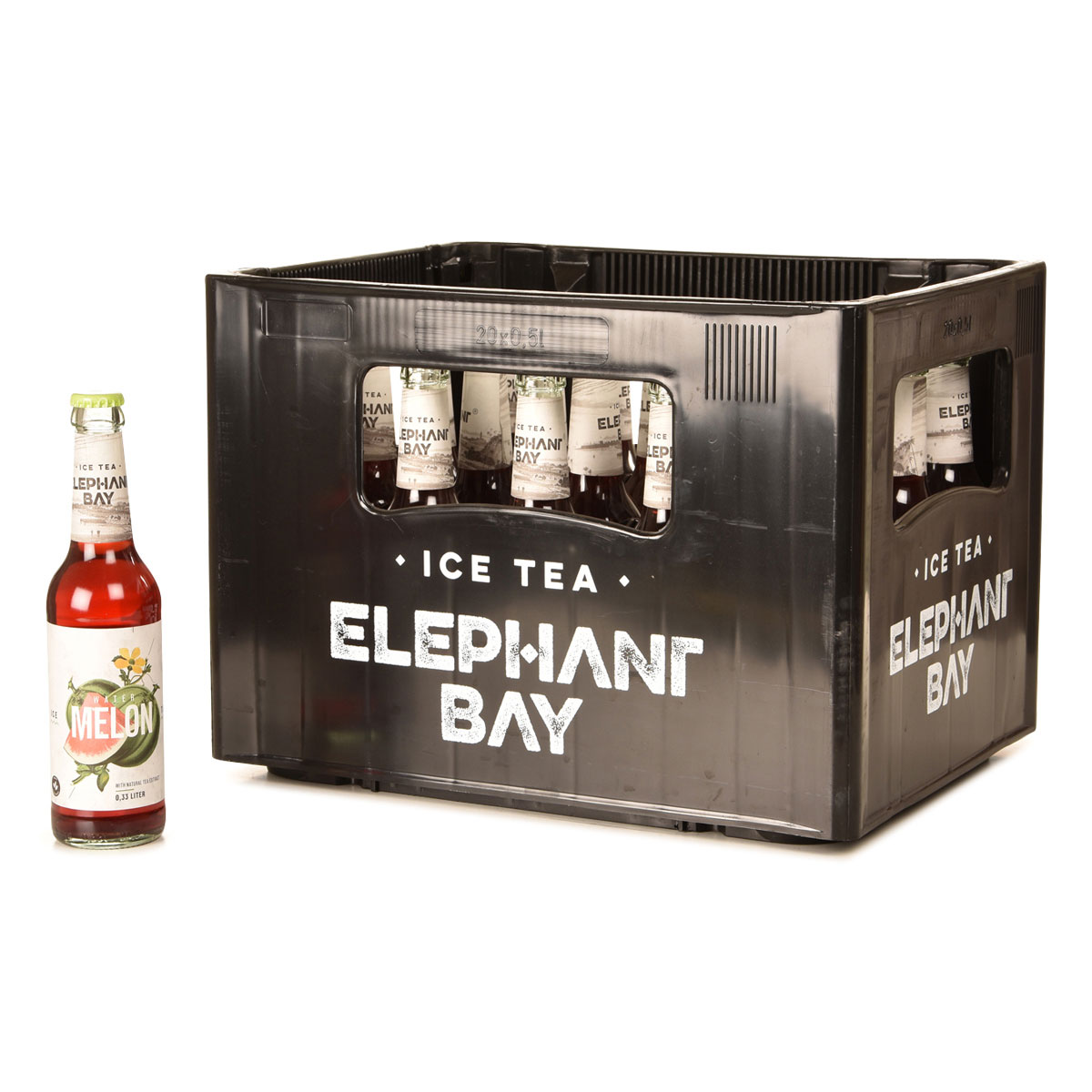 Elephant Bay Ice Tea Water Melon 20 x 0,33l | getraenkedienst.com