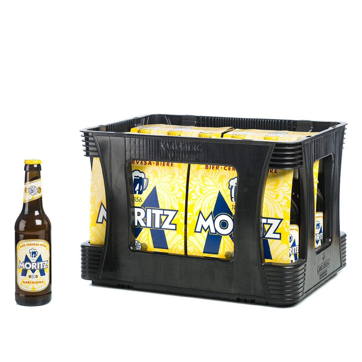 Moritz Bier 24 x 0,33l online bestellen | getraenkedienst.com