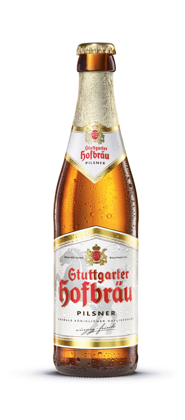 Stuttgarter Hofbräu Pilsner 24 x 0,33l Glas | getraenkedienst.com