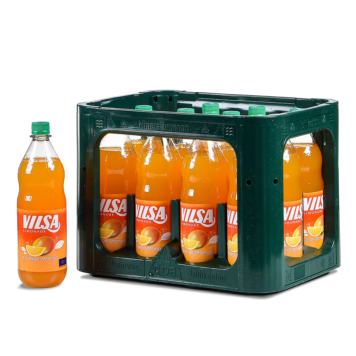 Vilsa Orange-Mango 12 x 1l online bestellen | getraenkedienst.com