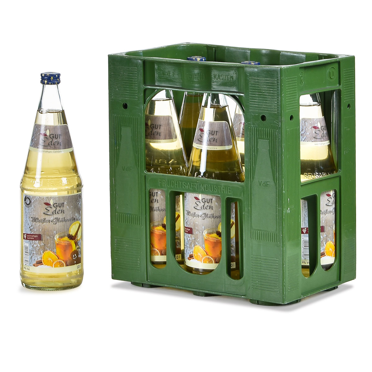 Gut Eden Glühwein weiß 6 x 1l online bestellen | getraenkedienst.com