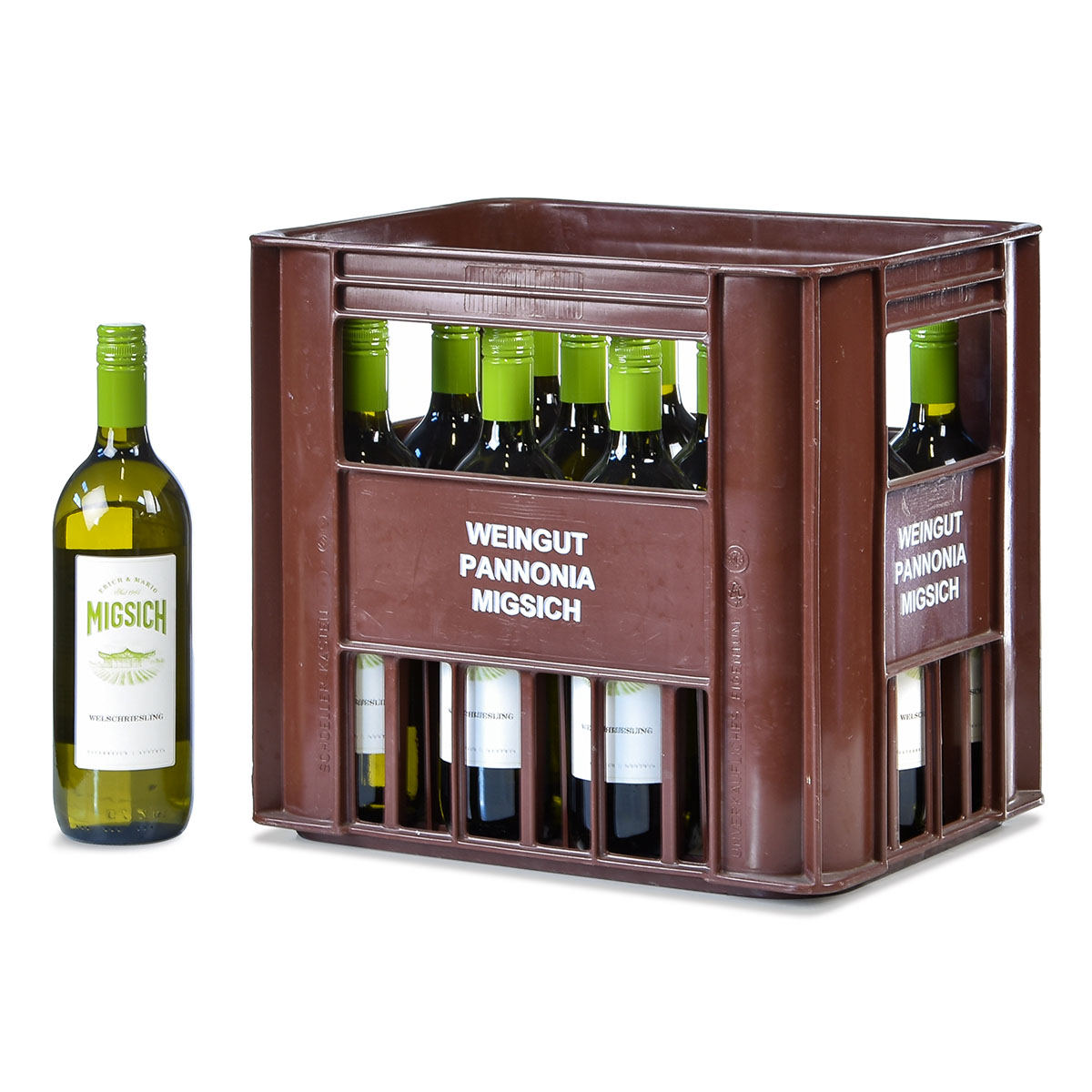 Migsich Welschriesling 12 x 1l online bestellen | getraenkedienst.com