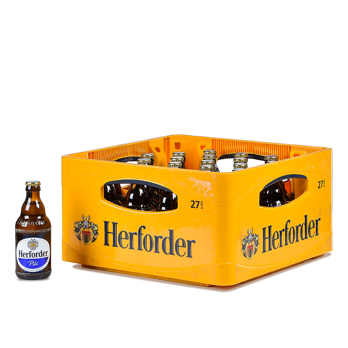 Herforder Pils 27 x 0,33l online bestellen | getraenkedienst.com