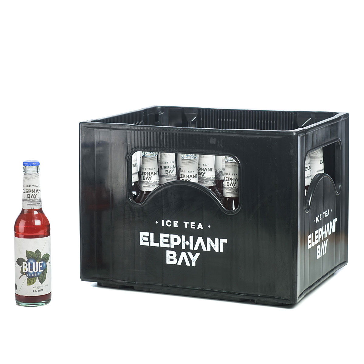 Elephant Bay Ice Tea Blueberry 20 x 0,33l | getraenkedienst.com