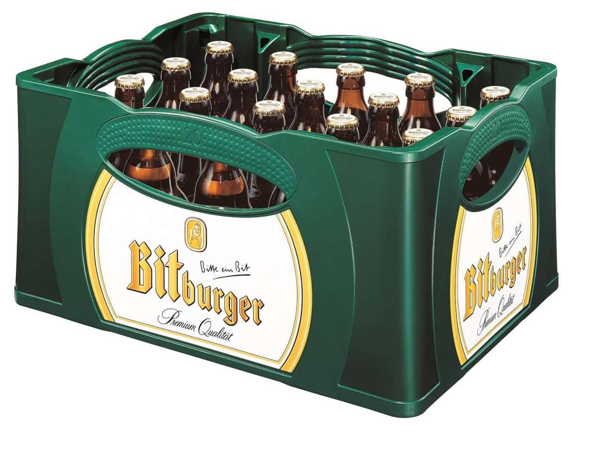 Bitburger Premium Pils 20 x 0,33l | getraenkedienst.com