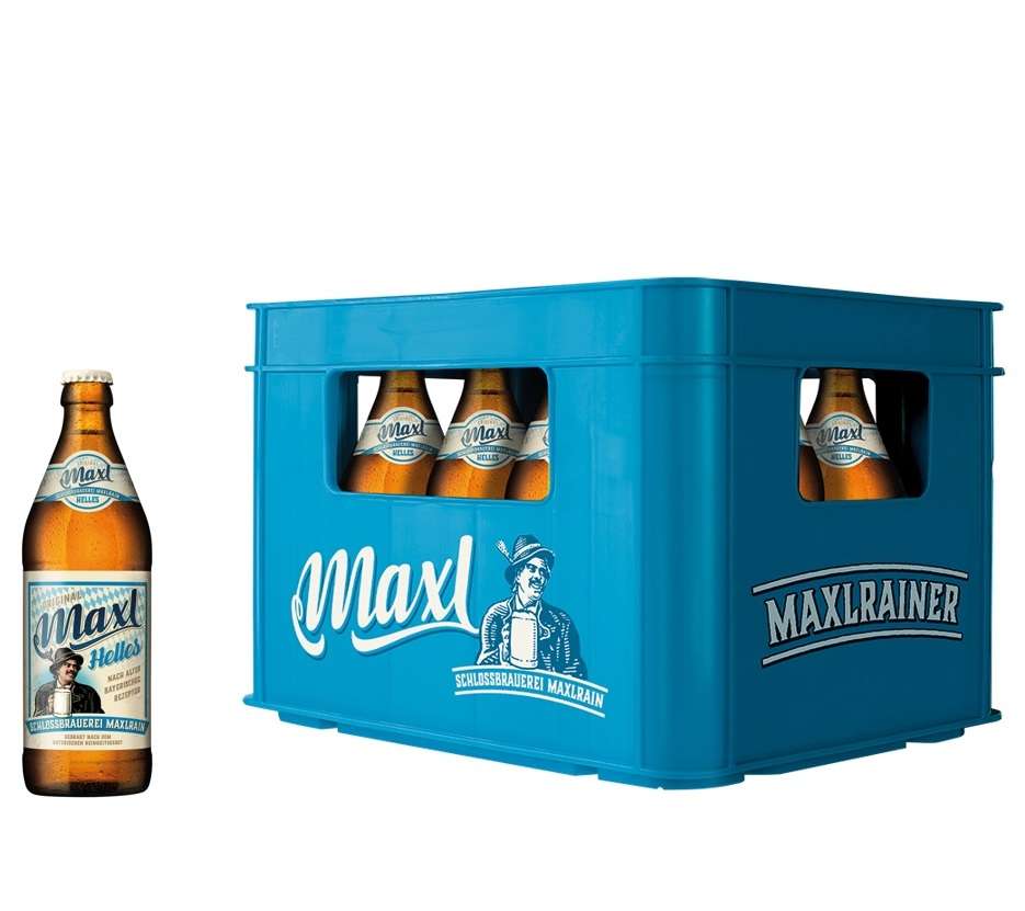 Maxlrainer Maxl Helles 20 x 0,5l | getraenkedienst.com