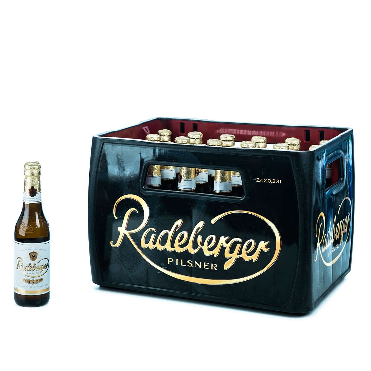 Radeberger Pilsner 24 x 0,33l online bestellen | getraenkedienst.com