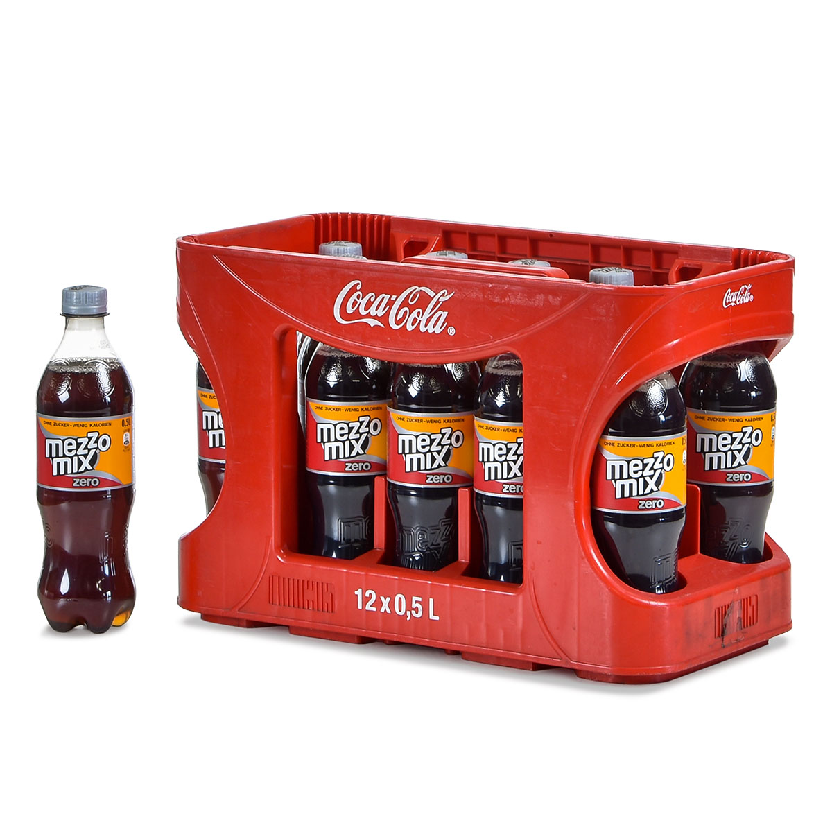 Mezzo Mix Zero 12 x 0,5l im Kasten | getraenkedienst.com