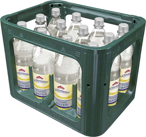 Lichtenauer Mineralquellen Tonic Water 12 x 1l | getraenkedienst.com