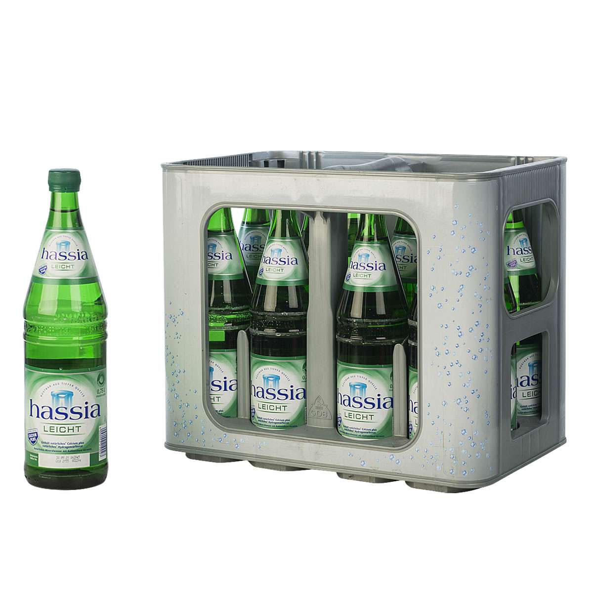 Hassia Leicht 12 x 0,75l online bestellen | getraenkedienst.com