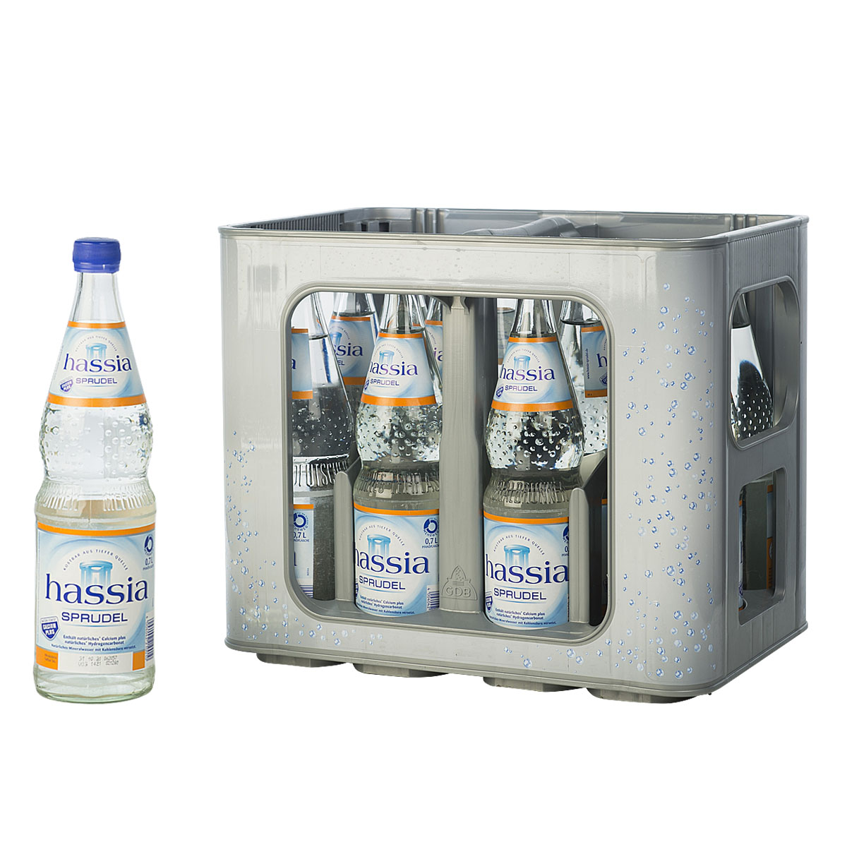 Hassia Spritzig 12 x 0,7l online bestellen | getraenkedienst.com