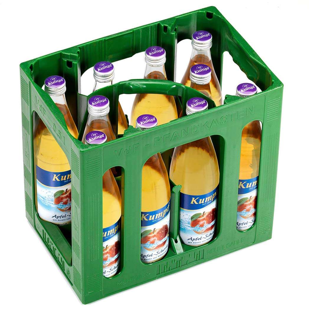 Kumpf Apfel-Schorle 10 x 0,5l online bestellen | getraenkedienst.com