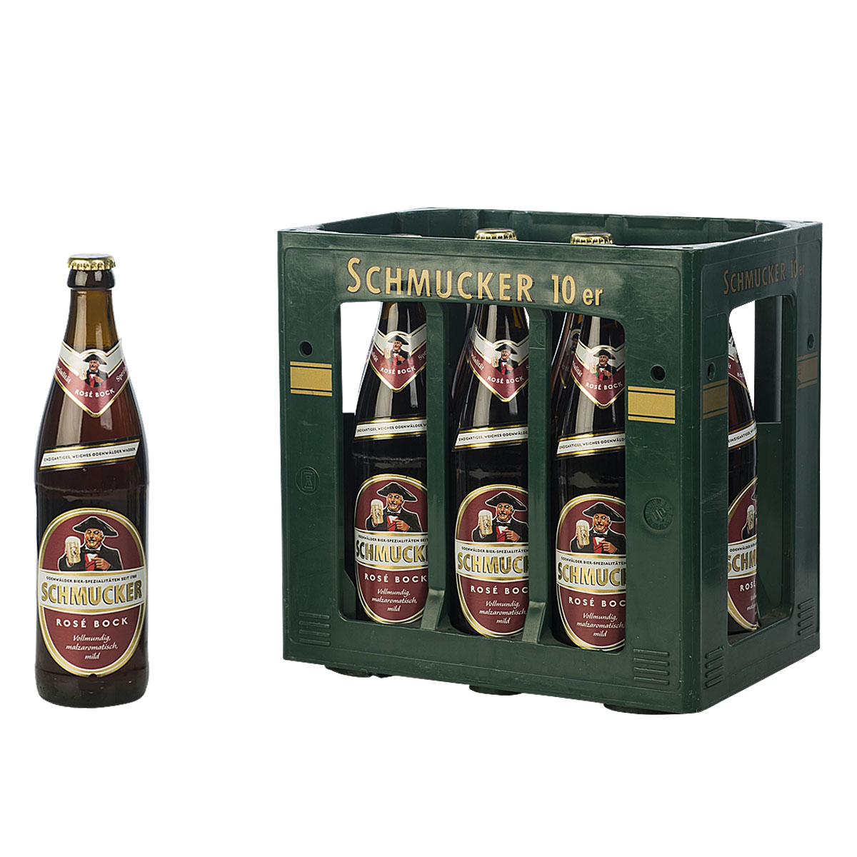Schmucker Rosé Bock 10 x 0,5l online bestellen | getraenkedienst.com
