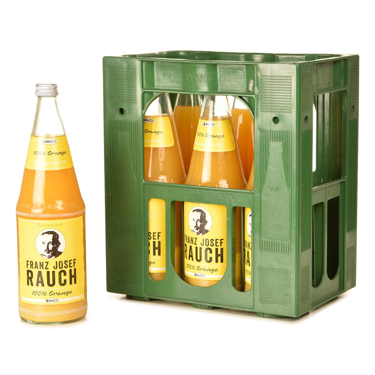 Franz Josef Rauch Orange 6 x 1l online bestellen | getraenkedienst.com