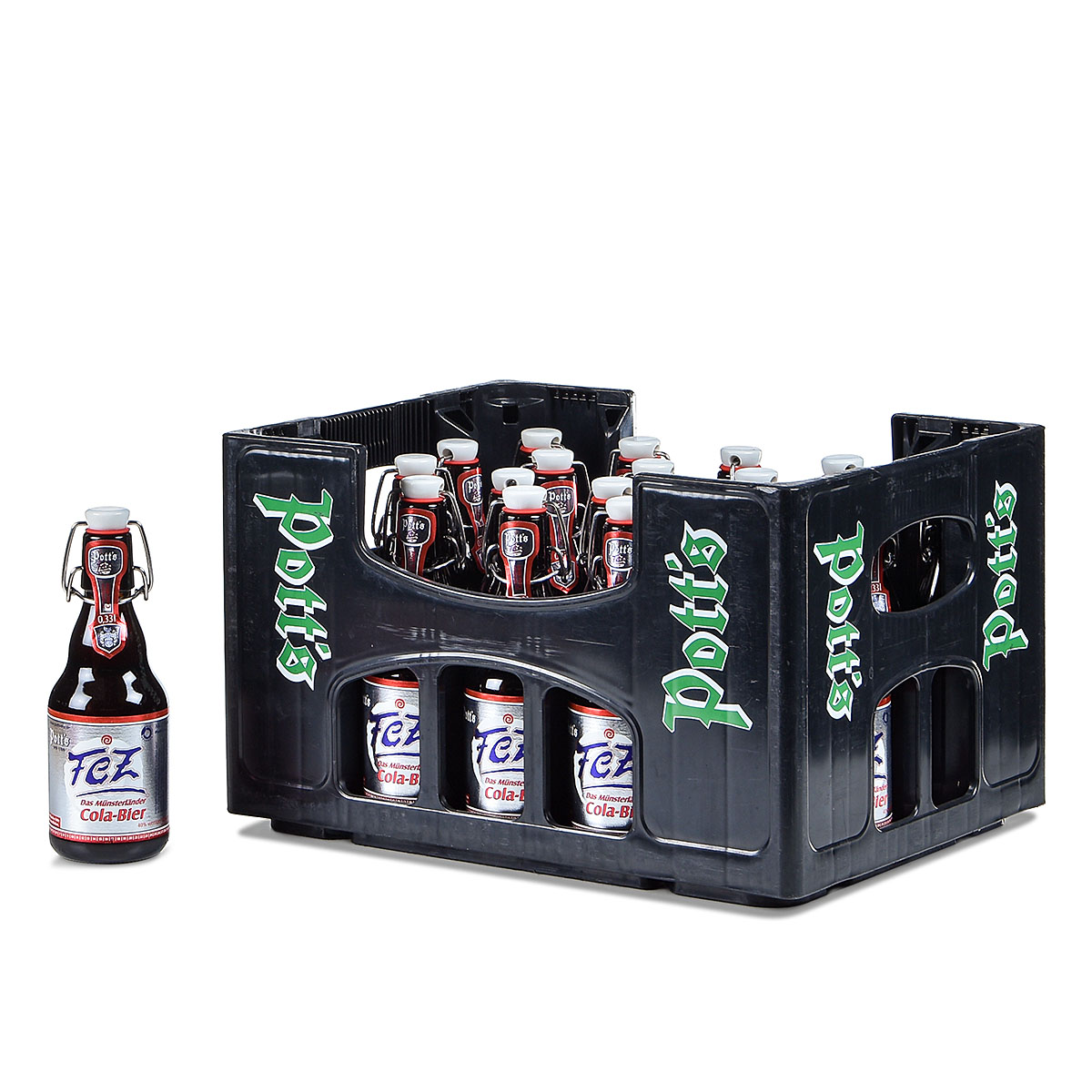 Potts Fez Cola-Bier 20 x 0,33l online bestellen | getraenkedienst.com
