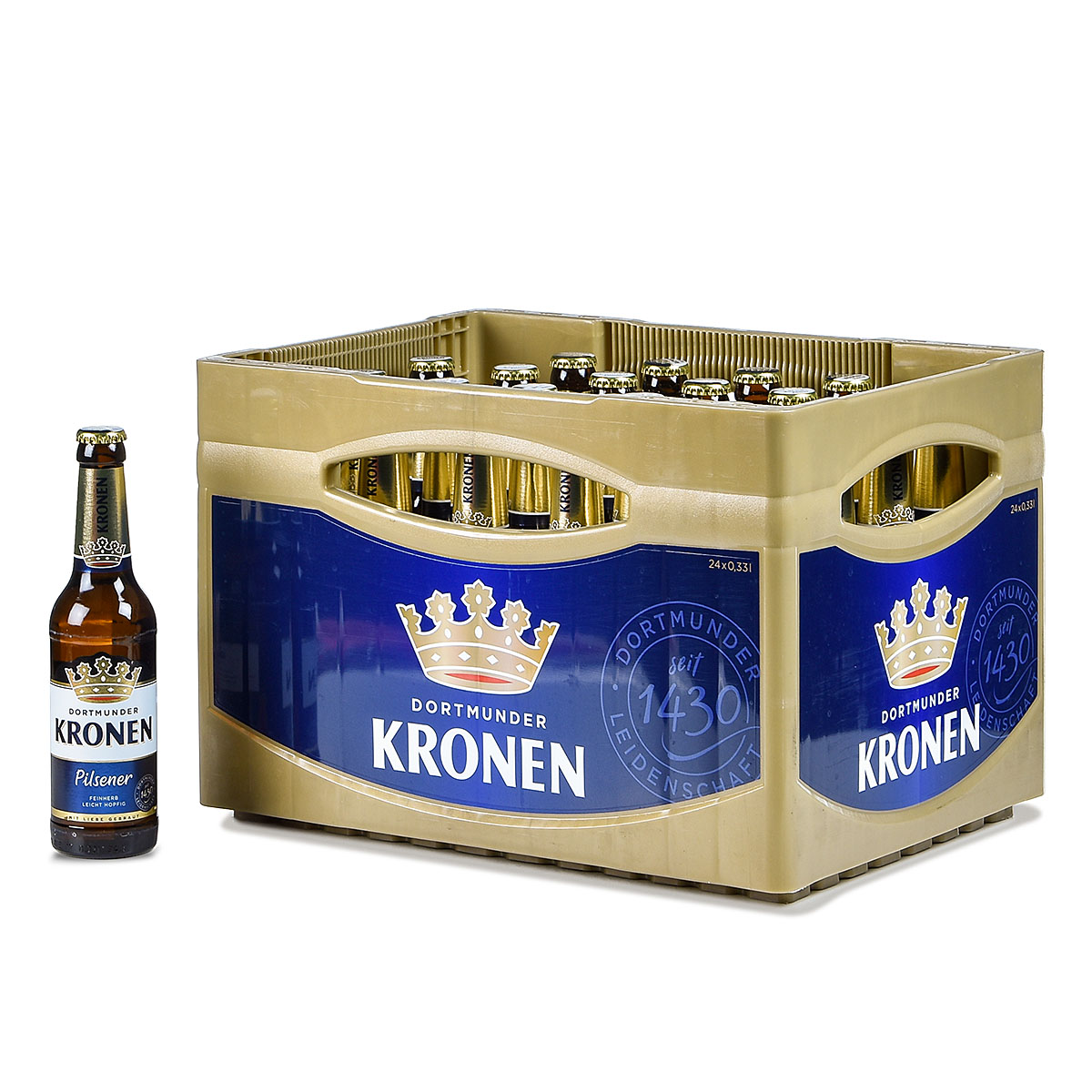Dortmunder Kronen Pils 24 x 0,33l | getraenkedienst.com