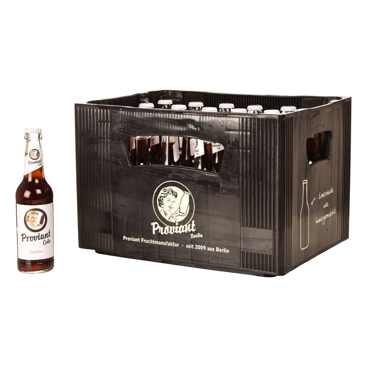Proviant Cola zuckerfrei 24 x 0,33l | getraenkedienst.com