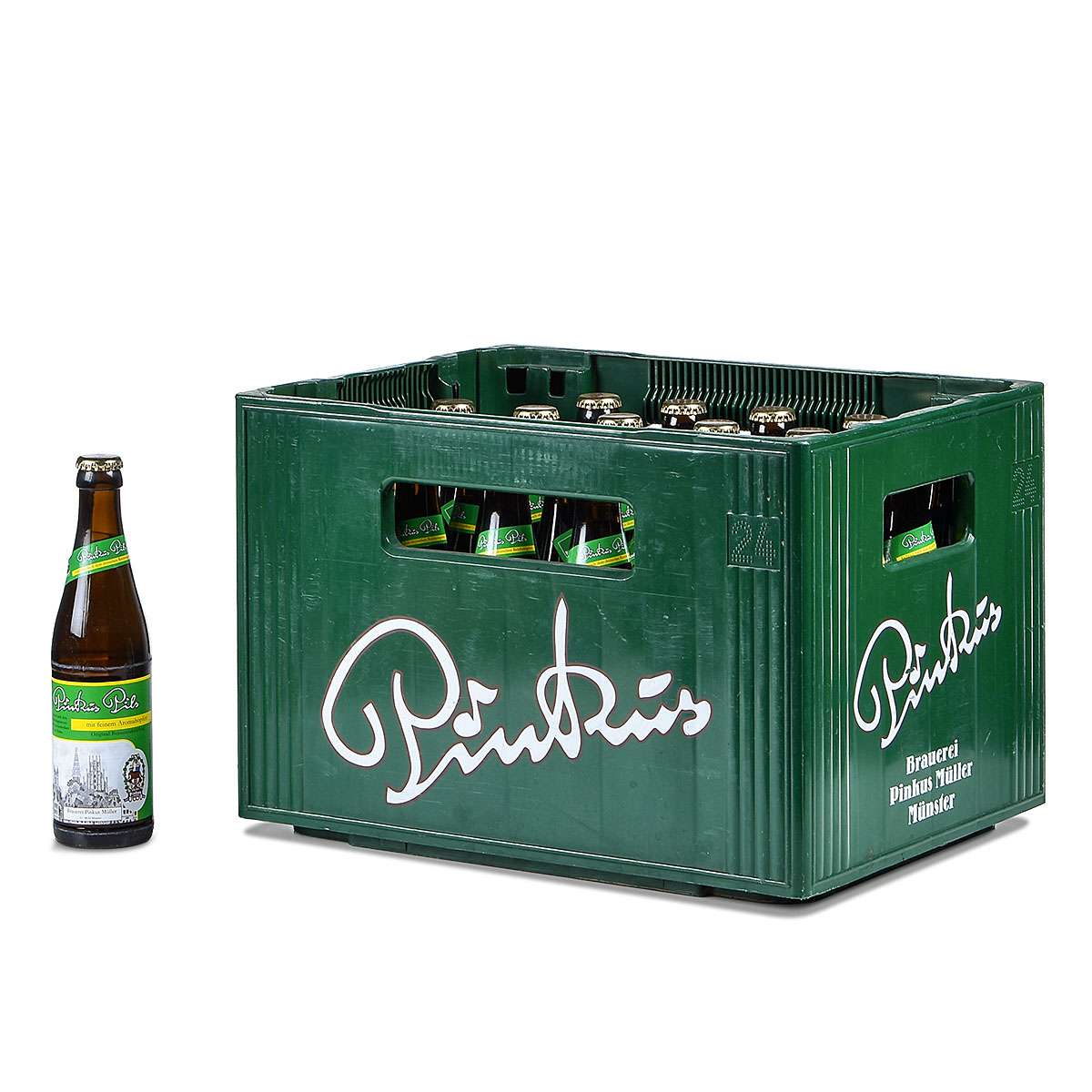 Pinkus Pils 24 x 0,33l online bestellen | getraenkedienst.com