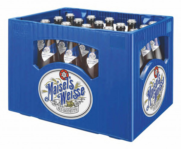 Maisels Weisse Weizen alkoholfrei 20 x 0,5l Glas | getraenkedienst.com
