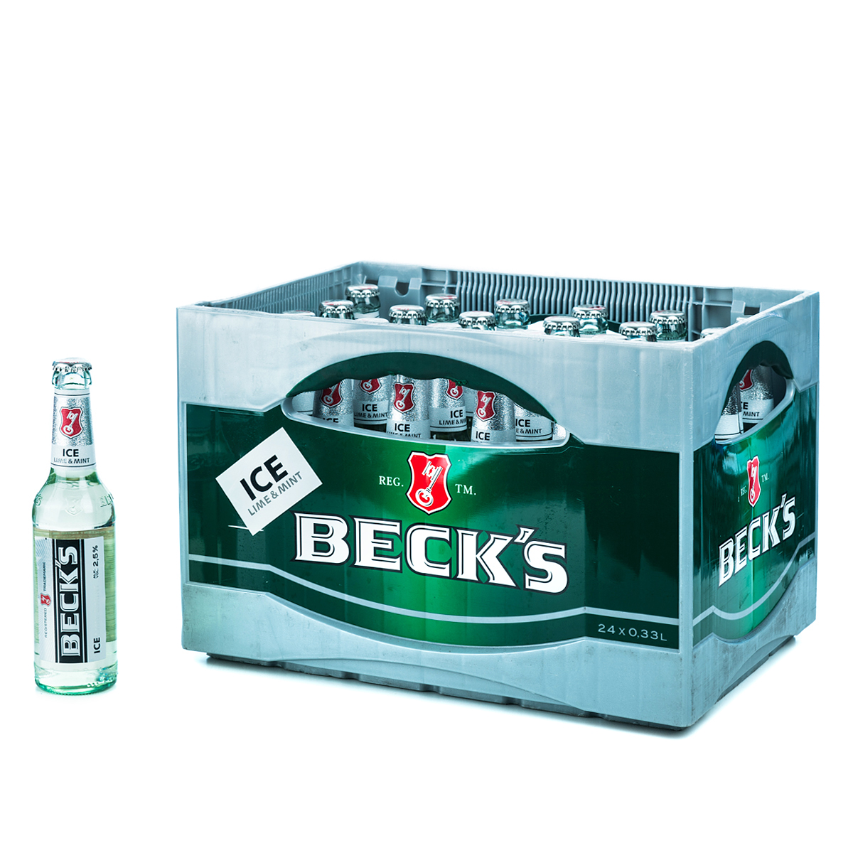 Becks Ice 24 x 0,33l online bestellen | getraenkedienst.com