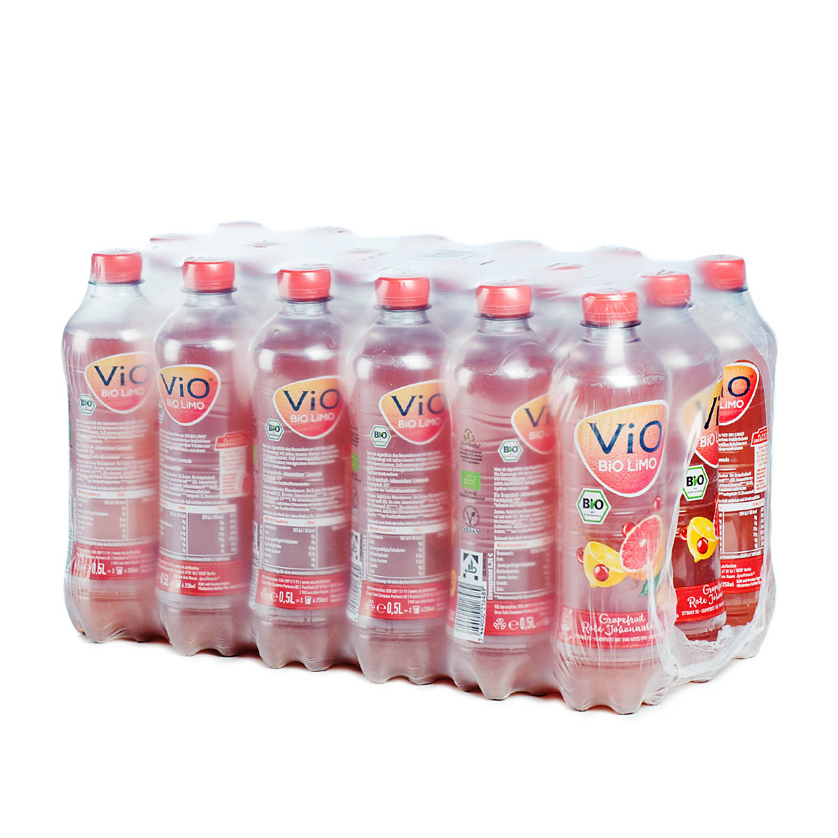 Apollinaris ViO Bio Limo Grapefruit Rote Johannisbeere 18 x 0,5l ...