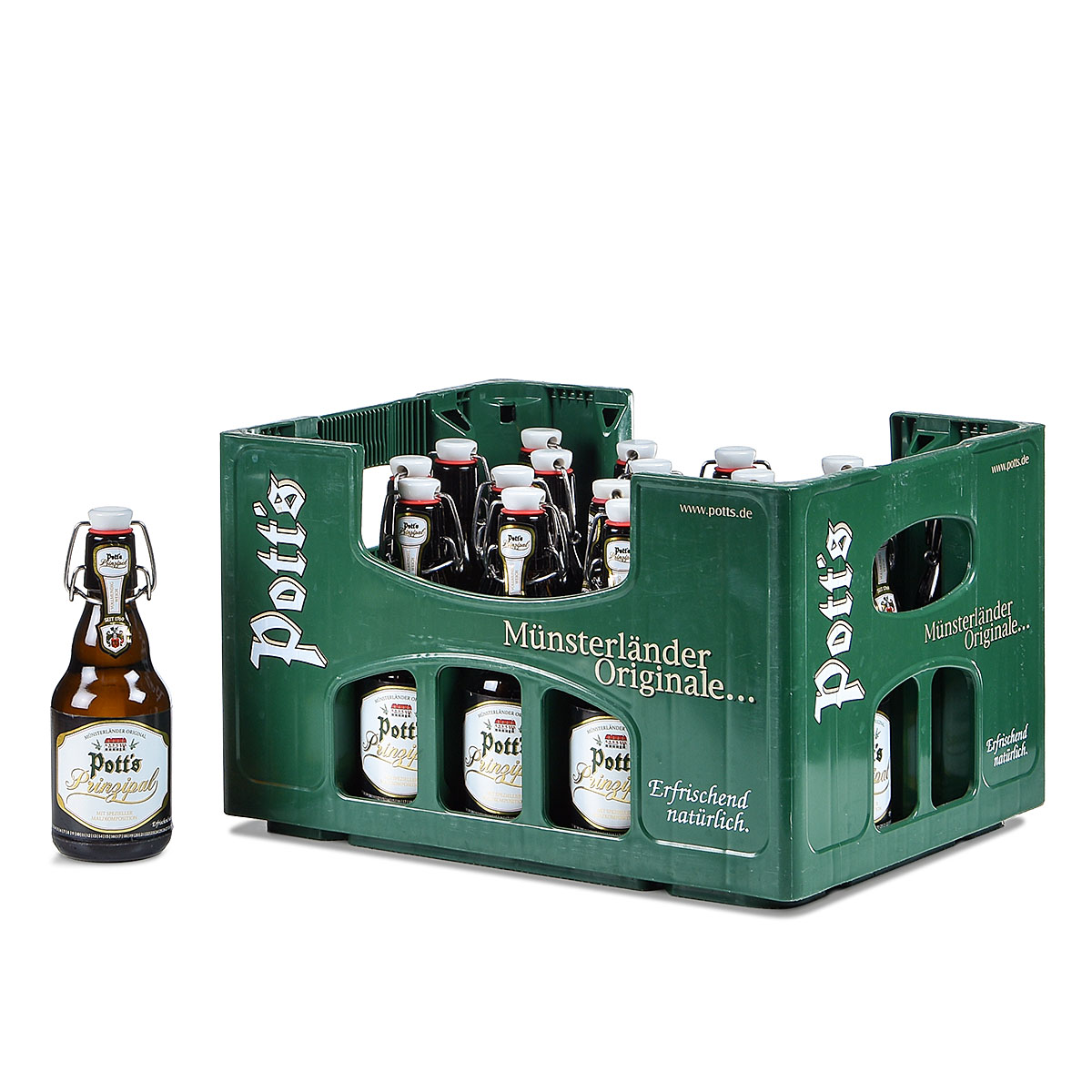 Potts Prinzipal 20 x 0,33l online bestellen | getraenkedienst.com