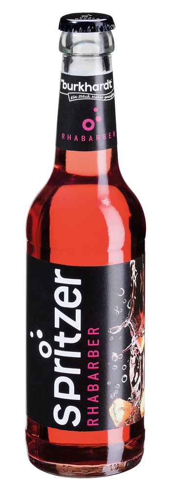 Burkhardt Rhabarber Schorle 12 x 0,33l | getraenkedienst.com