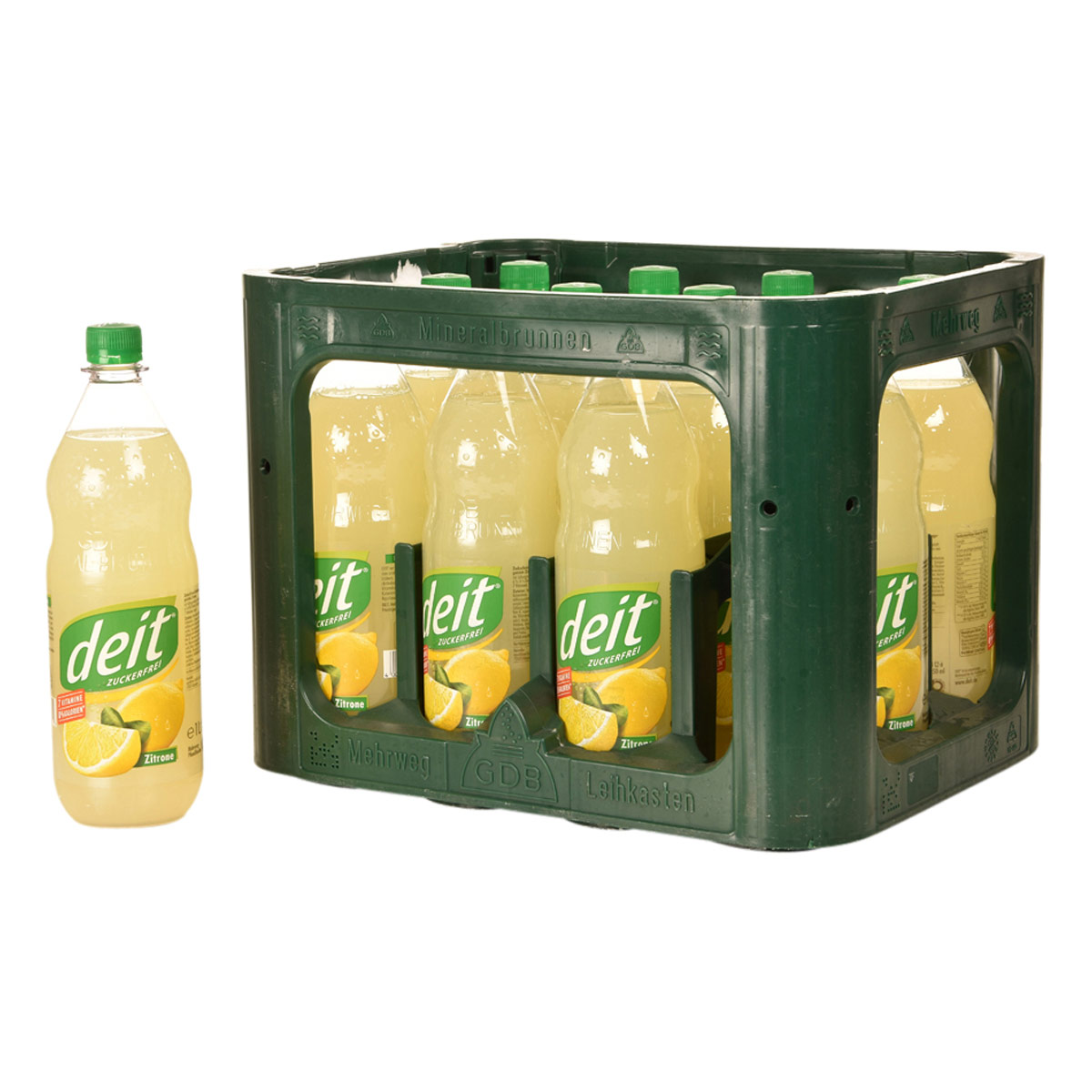 Deit Zuckerfrei Zitrone 12 x 1l online bestellen | getraenkedienst.com