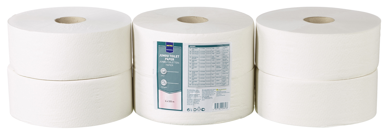 METRO Professional Jumbo Toilettenpapier 2lg | getraenkedienst.com