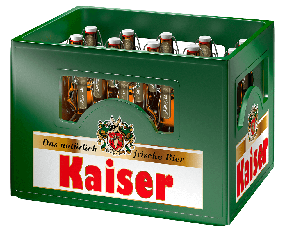 Kaiser Keller Pils Bügel 20 x 0,33l | getraenkedienst.com