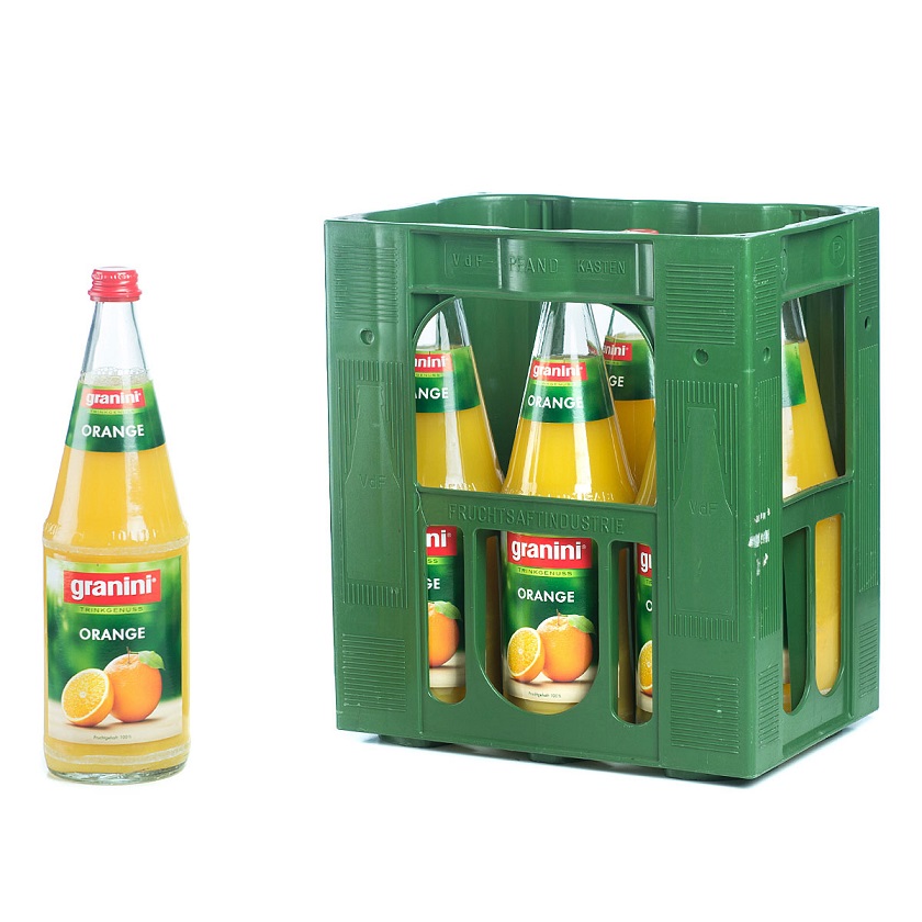 Granini Orangensaft 6 x 1l online bestellen | getraenkedienst.com