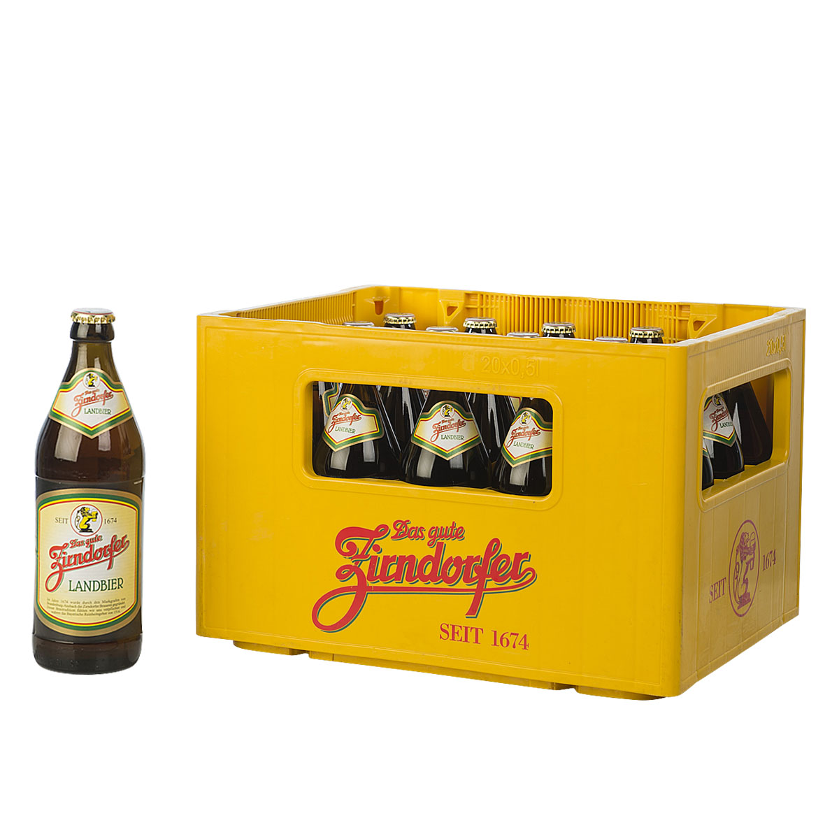 Zirndorfer Landbier 20 x 0,5l online bestellen | getraenkedienst.com