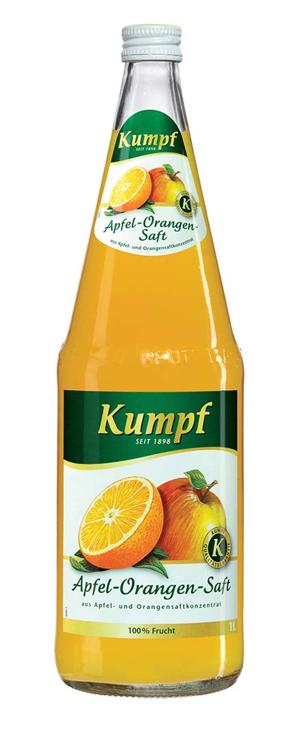 Kumpf Apfel-Orangen-Saft 6 x 1l online bestellen | getraenkedienst.com