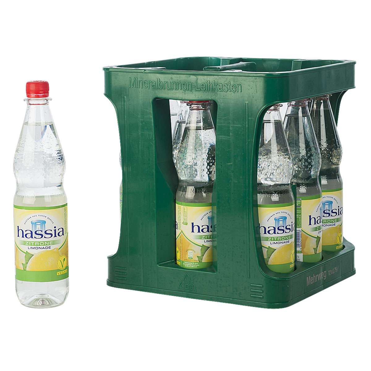 Hassia Zitrone 12 x 0,75l online bestellen | getraenkedienst.com