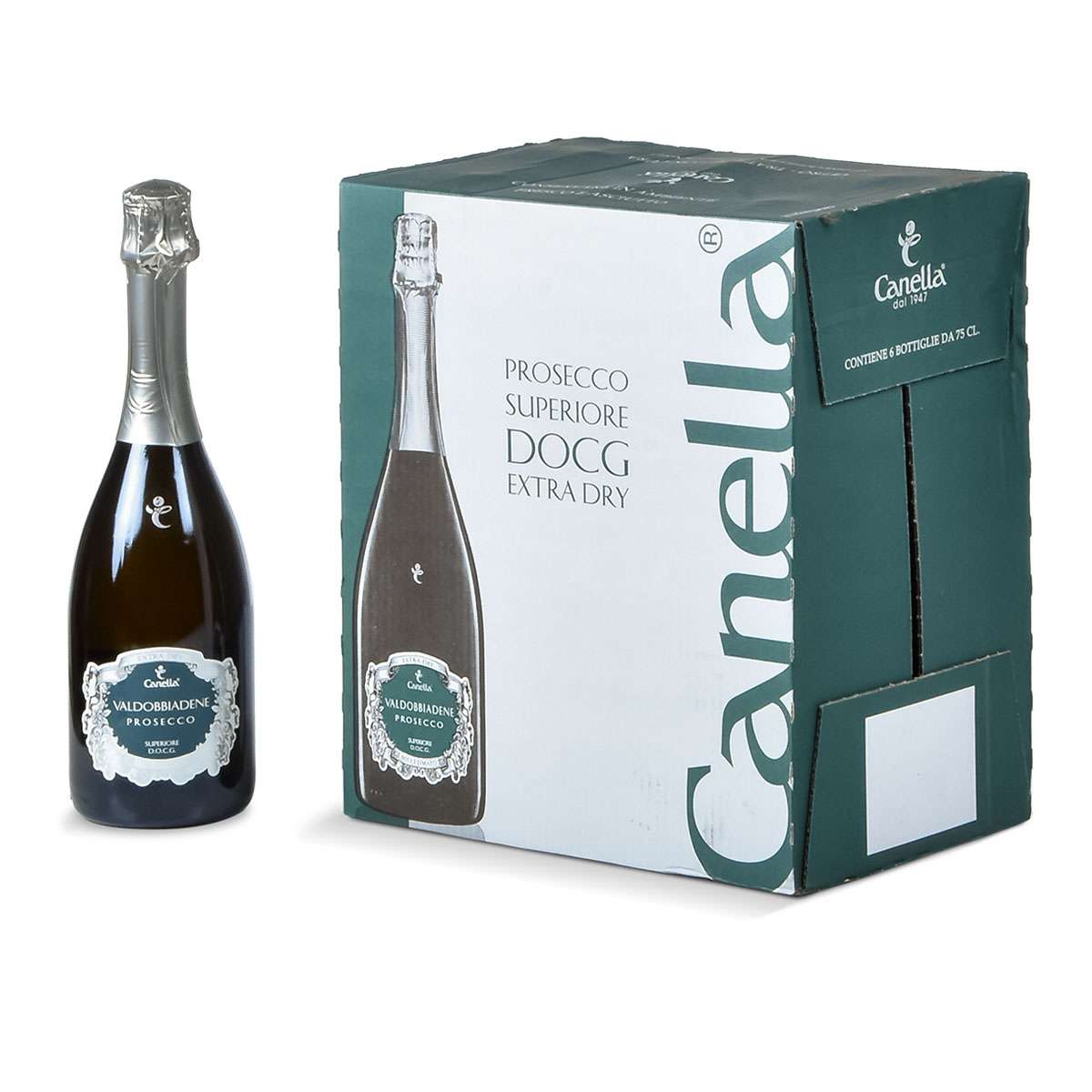 Canella Prosecco 6 x 0,75l online bestellen | getraenkedienst.com