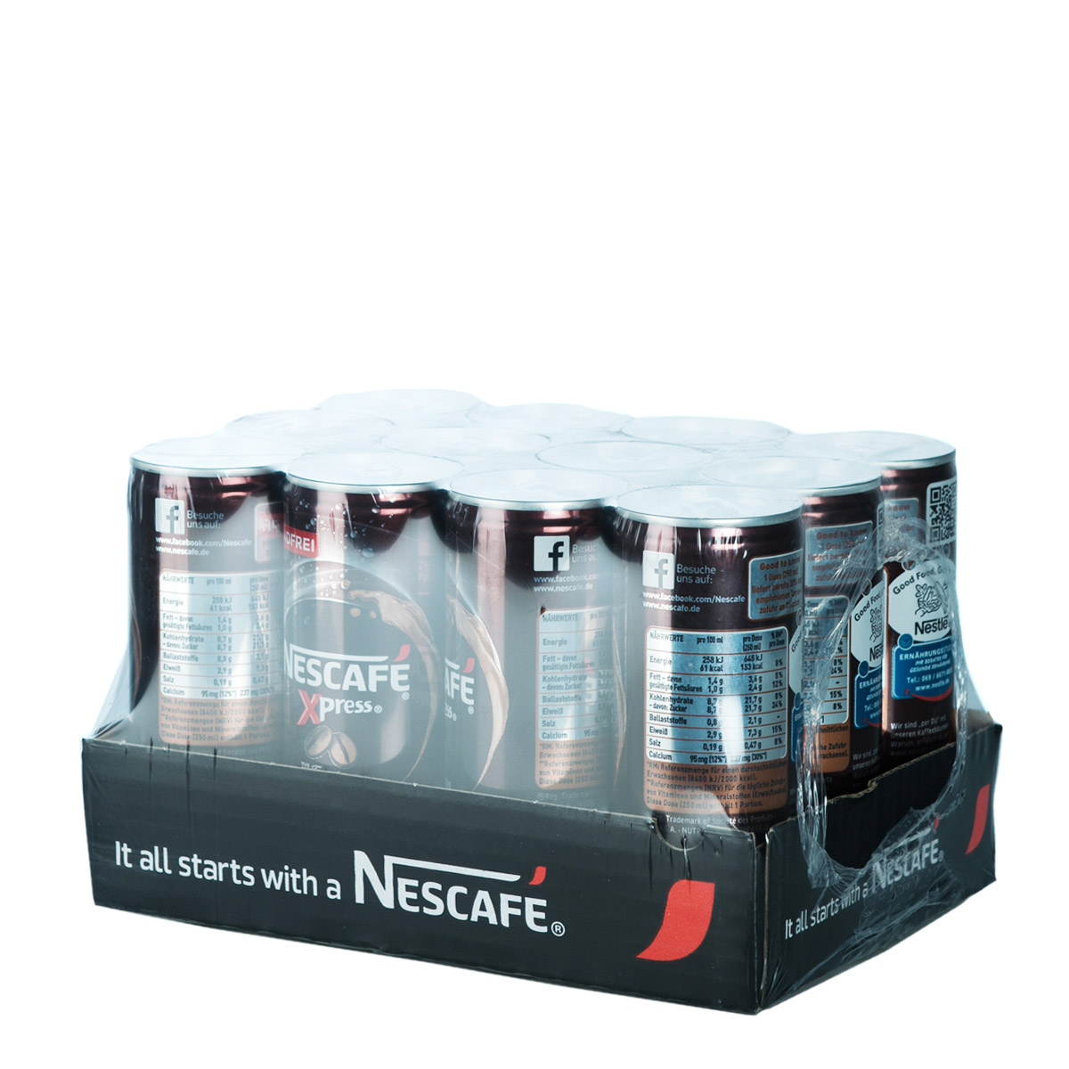 Nescafe Xpress Espresso Macchiato 12 x 0,25l | getraenkedienst.com