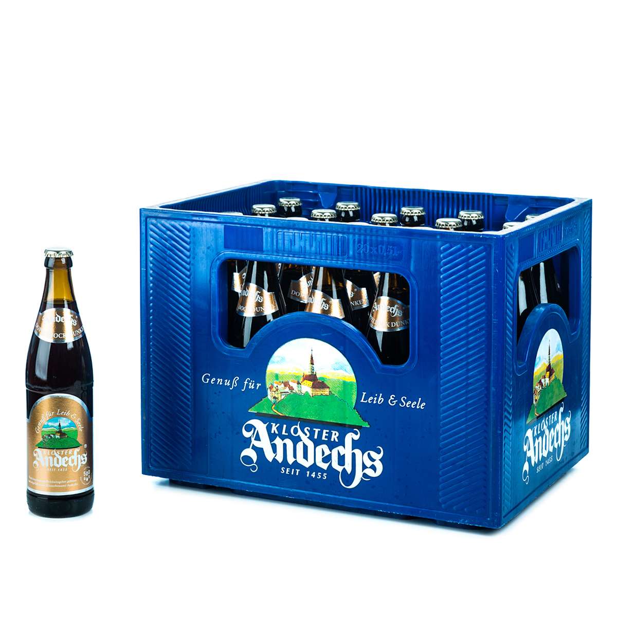 Andechser Doppelbock Dunkel 20 x 0,5l | getraenkedienst.com