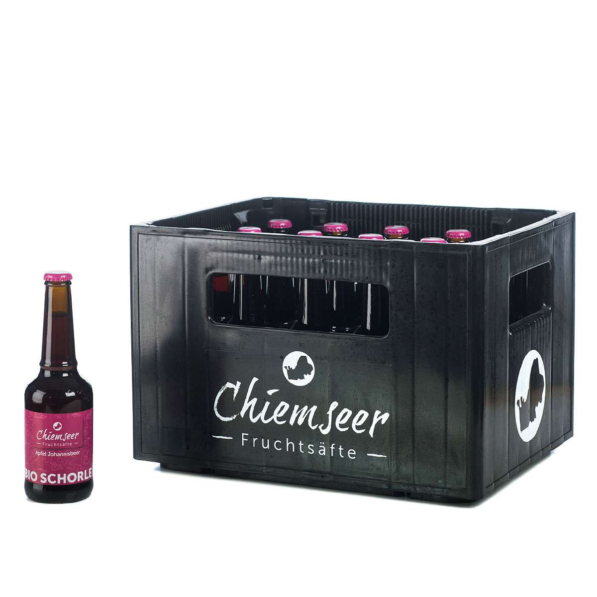 Chiemseer Bio Apfel Johannisbeere Schorle 20 x 0,33l | getraenkedienst.com