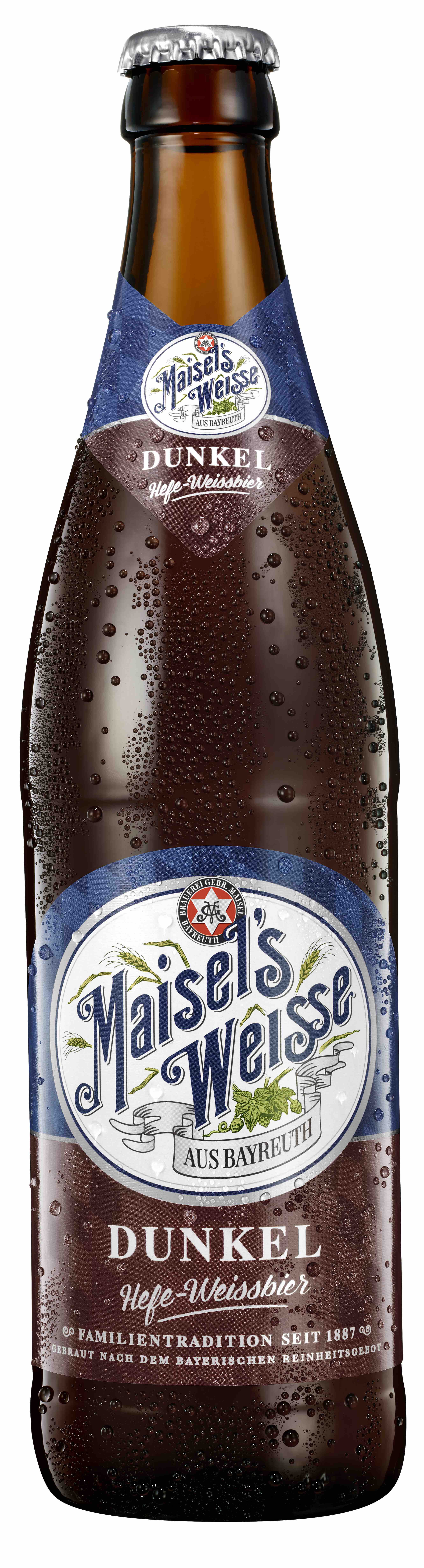 Maisels Weisse Hefe Dunkel 20 x 0,5l Glas | getraenkedienst.com