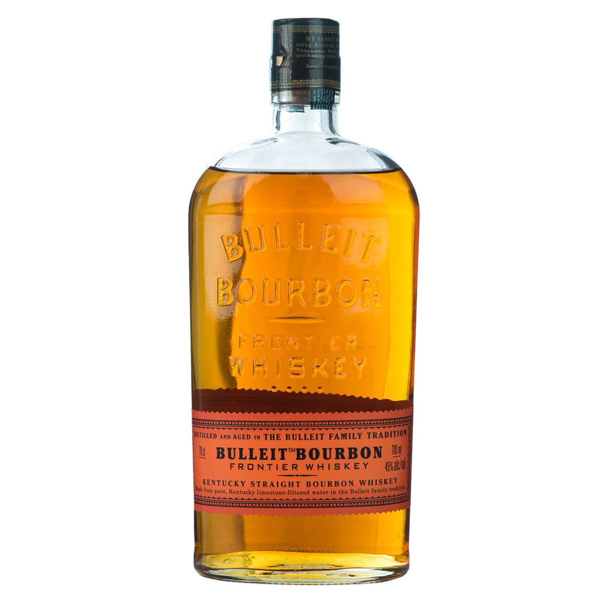 Bulleit Bourbon Frontier Whiskey 0,7l | getraenkedienst.com
