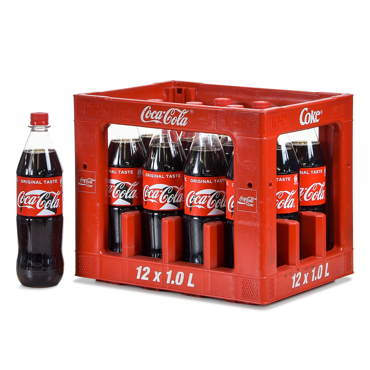 Coca-Cola 12 x 1l zur Lieferung online bestellen | getraenkedienst.com