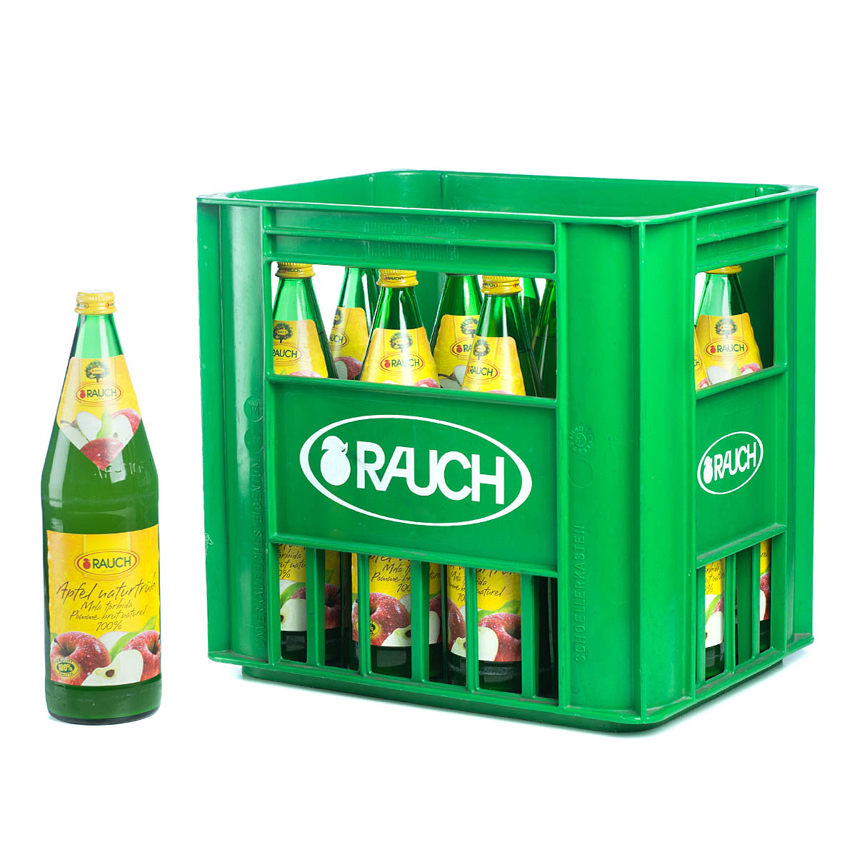 Rauch Apfel Naturtrüb 12 x 1l online bestellen | getraenkedienst.com