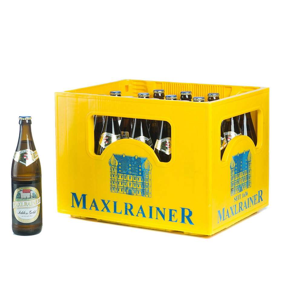 Maxlrainer Schloss Gold Export 20 x 0,5l | getraenkedienst.com
