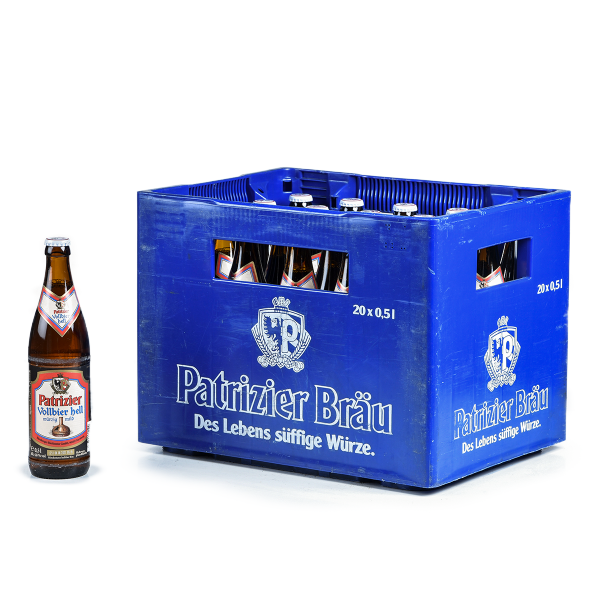 Patrizier Urbräu Hell 20 x 0,5l | getraenkedienst.com