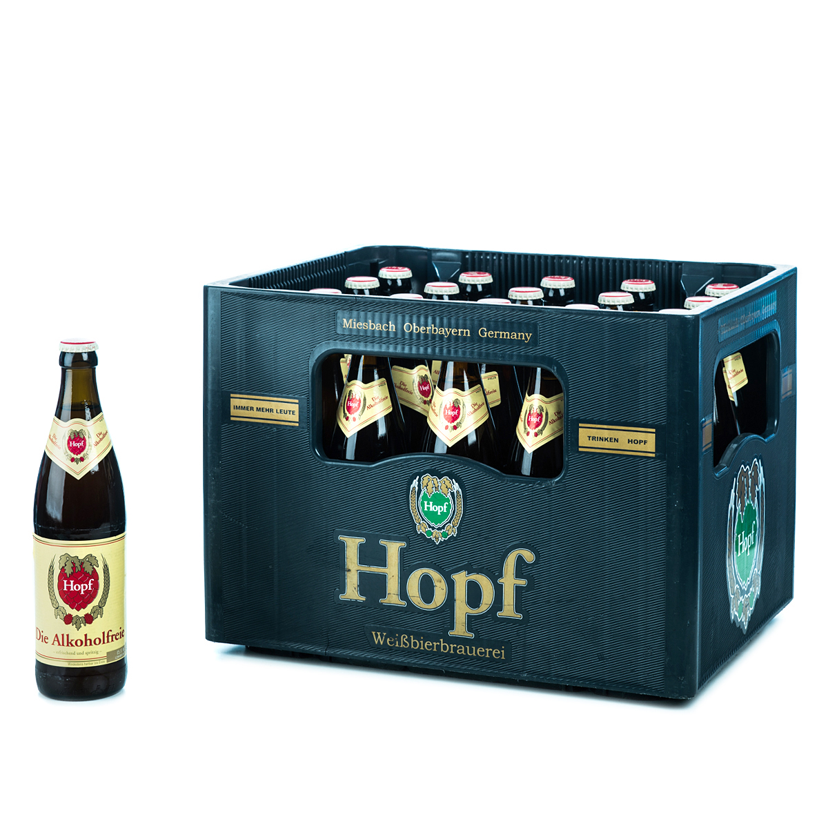 Hopf Weiße alkoholfrei 20 x 0,5l | getraenkedienst.com
