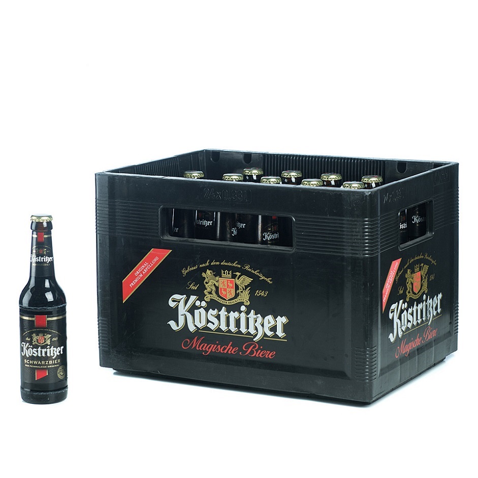 Köstritzer Schwarzbier 24 x 0,33l | getraenkedienst.com