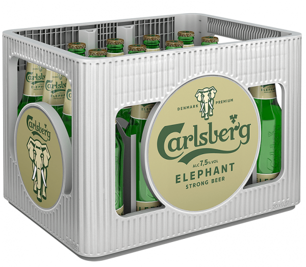 Carlsberg Elephant 20 x 0,5l online bestellen | getraenkedienst.com