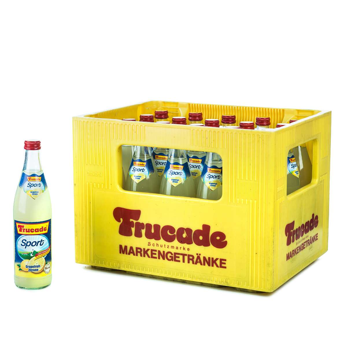 Frucade Sport Grapefruit Zitrone 20 x 0,5l | getraenkedienst.com