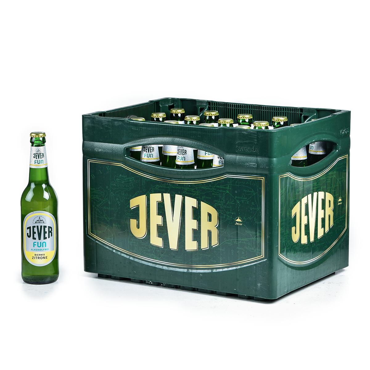 Jever Fun Alkoholfrei Biermix Zitrone 20 x 0,5l | getraenkedienst.com
